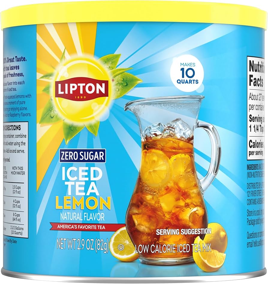 Lipton Zero Sugar Iced Tea Lemon 82g – Candy Store 4 You