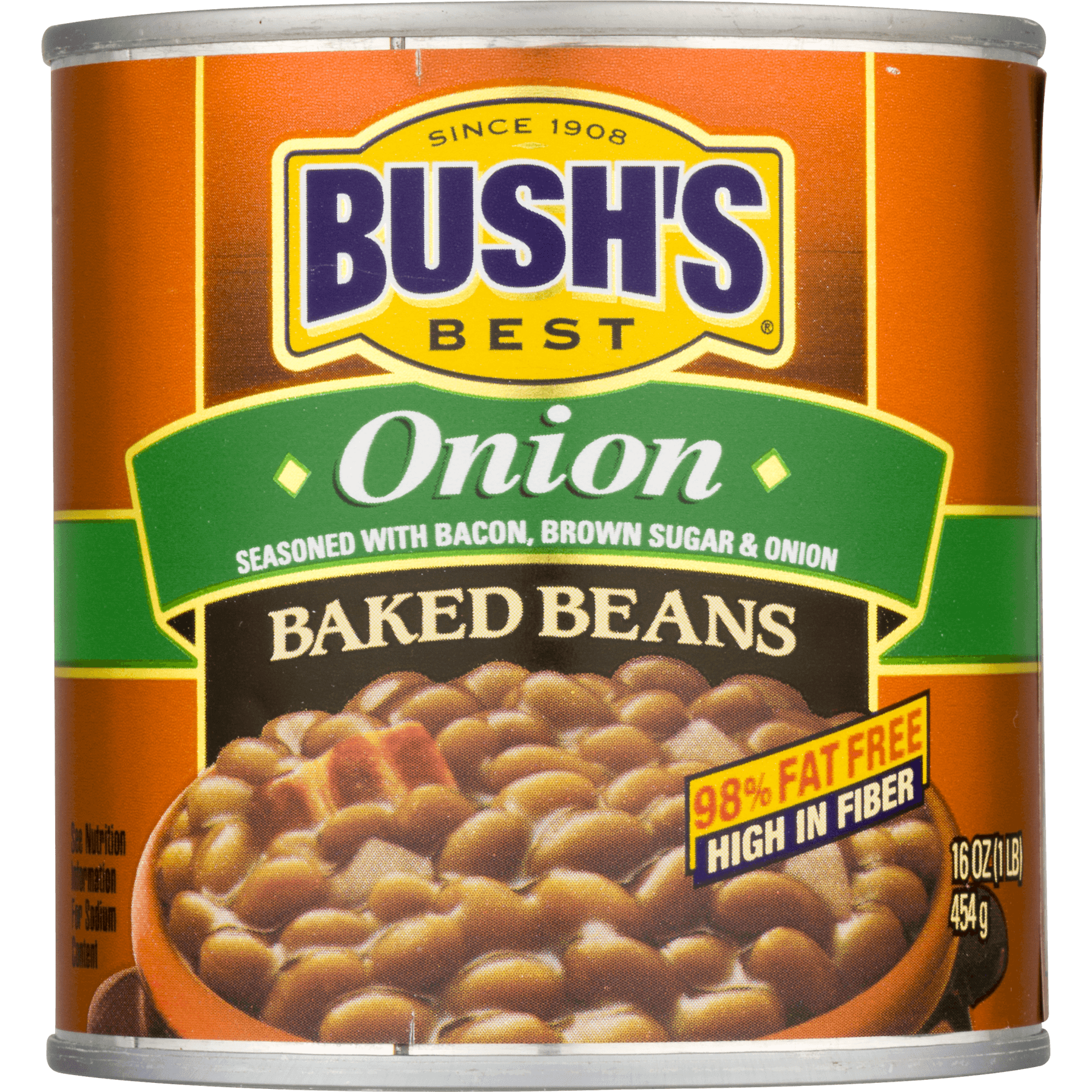 Bush's Onion Baked Beans 454g (Dented) – Candy Store 4 You