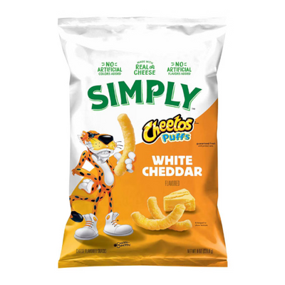 Simply Cheetos Puffs White Cheddar 226.8g – Candy Store 4 You