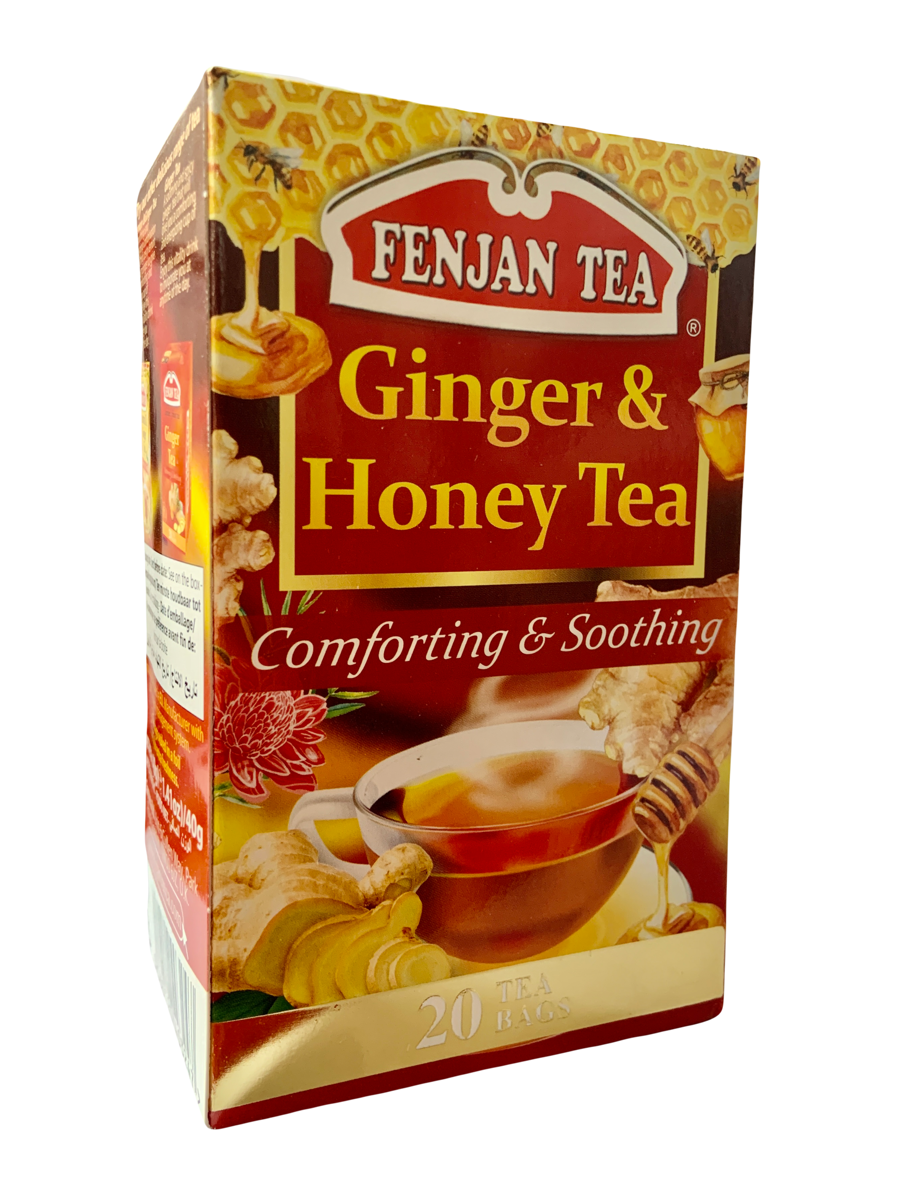 Fenjan Ginger & Honey Tea 40g | 20 Tea Bags – Candy Store 4 You