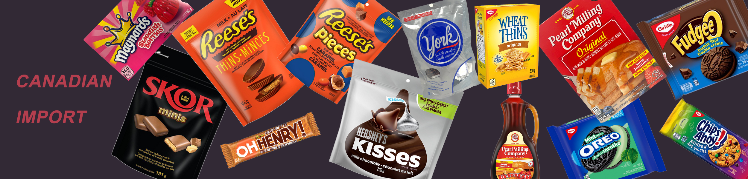 American, Canadian, South African Confectionary, Snacks, Soft Drinks ...