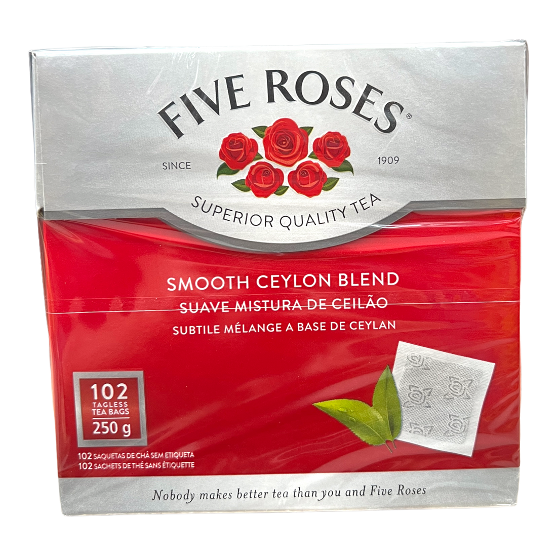 Five Roses Smooth Ceylon Blend Superior Quality Tea 250g [South Africa ...