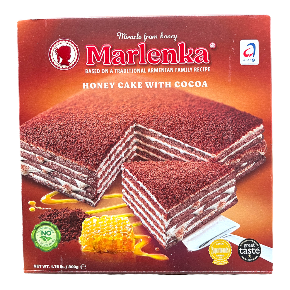 Marlenka Honey Cake with Cocoa 800g [Slovakia] – Candy Store 4 You