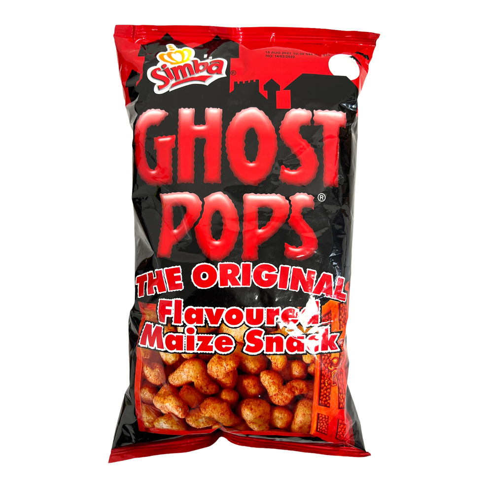 Simba Ghost Pops the Original Flavoured Maize Snack 100g [South Africa ...